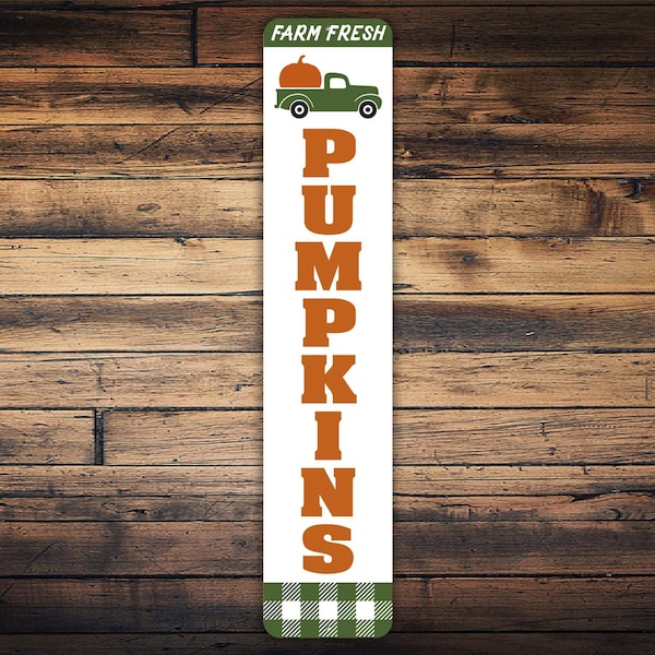 Vertical Fall Sign - Etsy