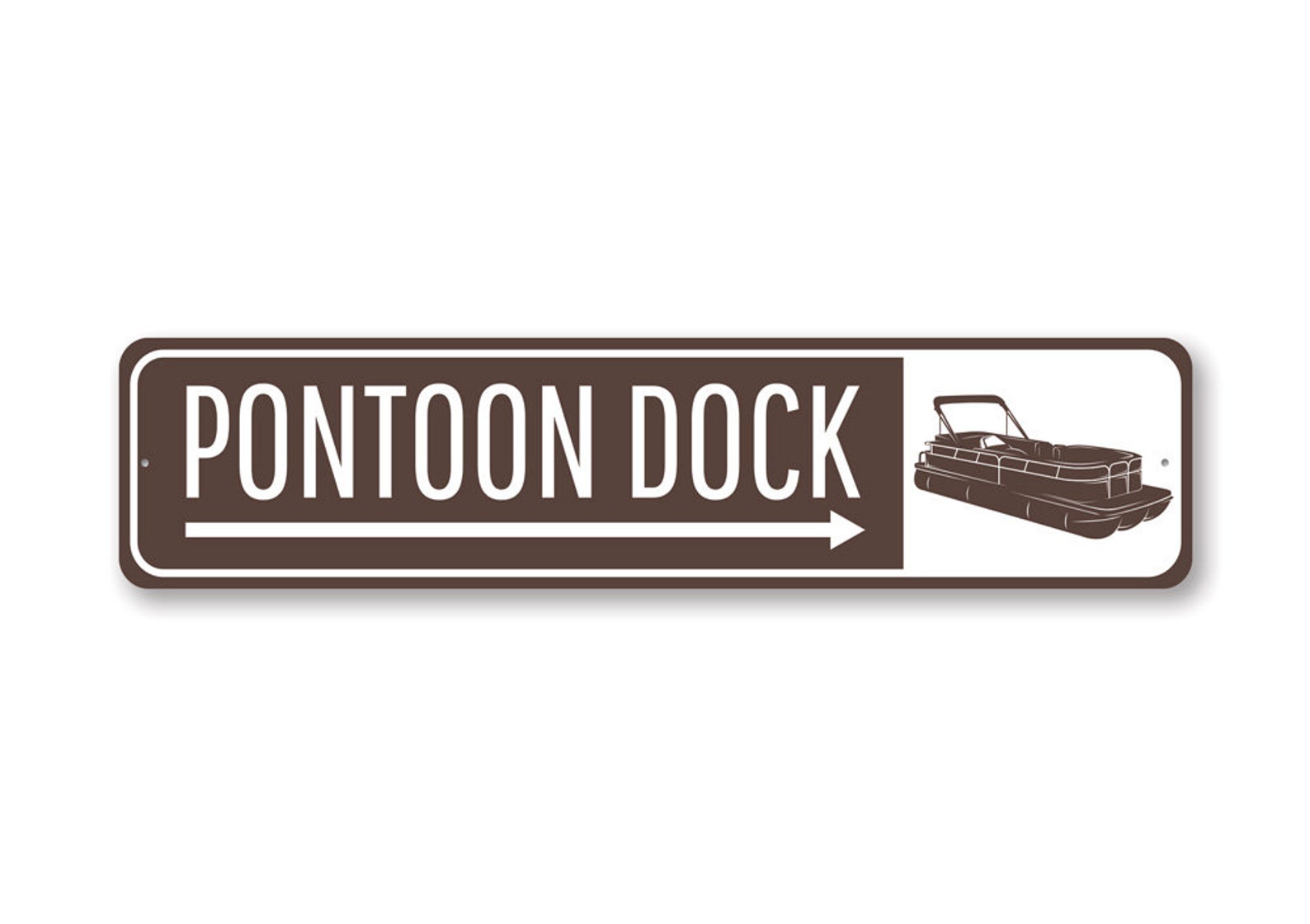 Pontoon Dock Sign Pontoon Owner Boat Dock Sign Boating - Etsy