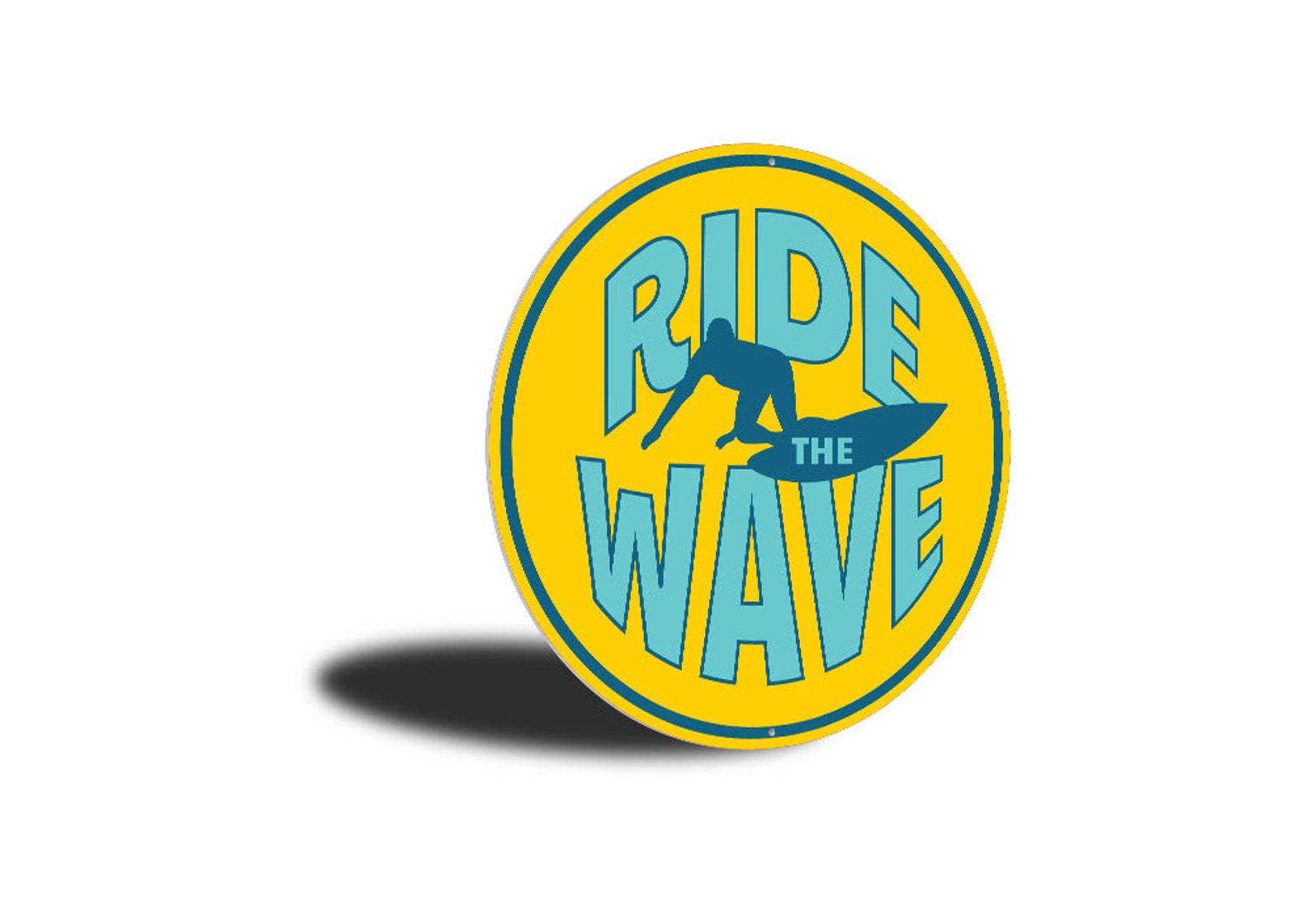 Ride the Wave Sign Wave Riding Surf Wave Sign Surfers | Etsy