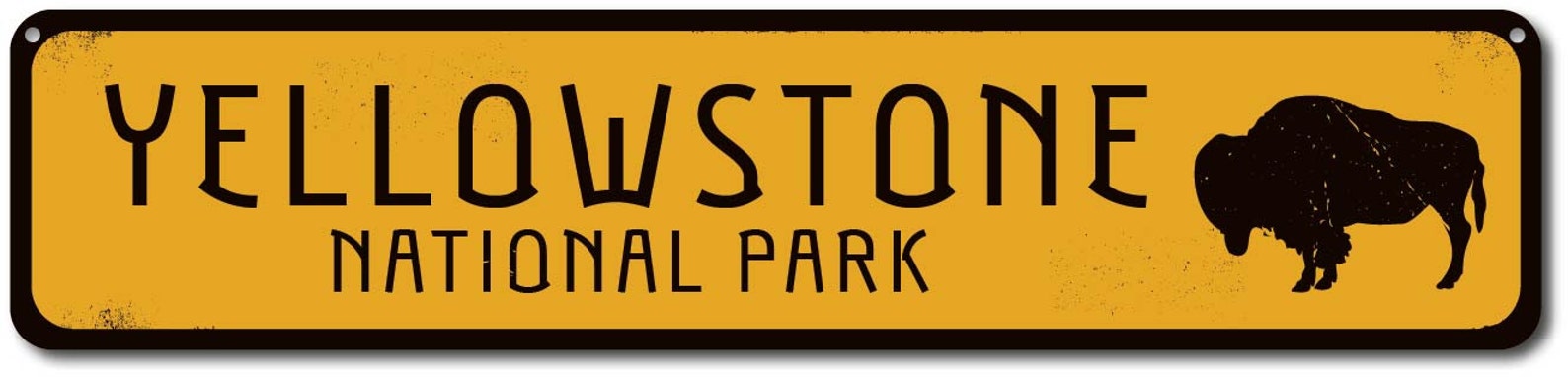 Buffalo National Park Sign, Personalized Park Destination Sign ...