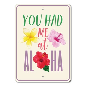 Aloha Beach Sign, Aloha Decor, Aloha Sign, Funny Beach Sign, Beach ...