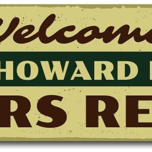 Welcome Hunters Retreat Sign, Personalized Family Name Hunting Sign ...