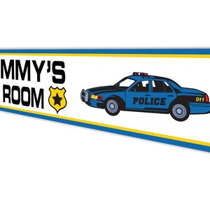 Police Kid Room, Police Sign, Policeman Sign, Kid Police, Kid Room Sign ...