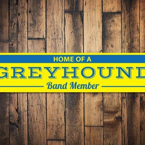 Band Sign, Custom Band Member Gift, School Name Sign, Music Lover Gift ...