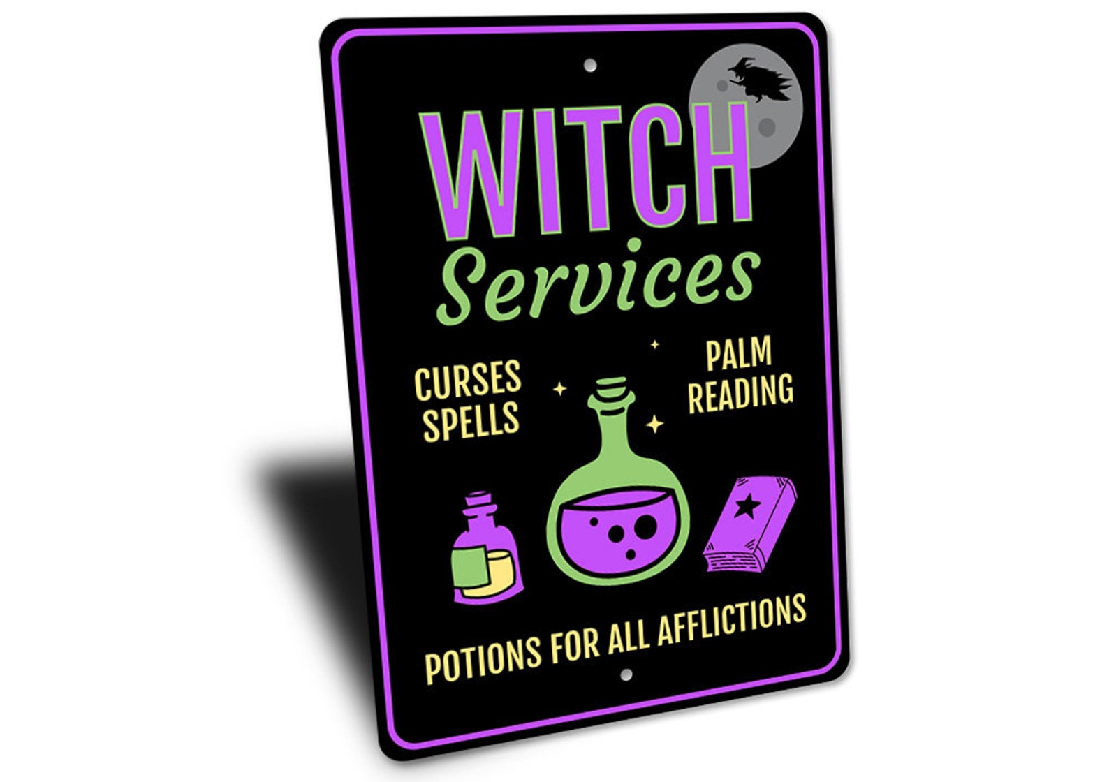 Witch Service Sign Witch Potion Sign Witch Sign Decor | Etsy