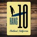 Hang Ten Sign, Hang 10 Sign, Hang Ten Decor, Surfer Gift, Custom ...
