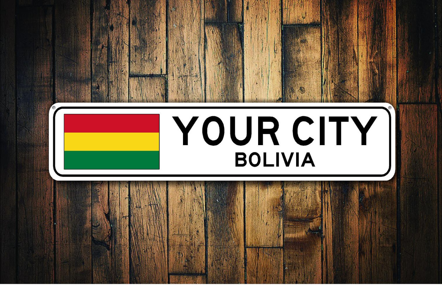 Bolivia Flag Sign Bolivia Souvenir Bolivia Gift Country | Etsy