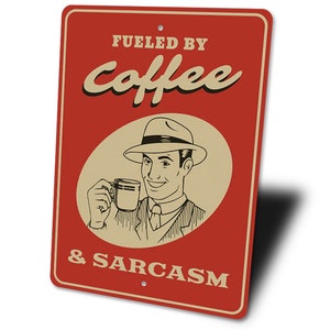 Fueled by Coffee Drink Coffee Signs Coffee Drinkers Here - Etsy
