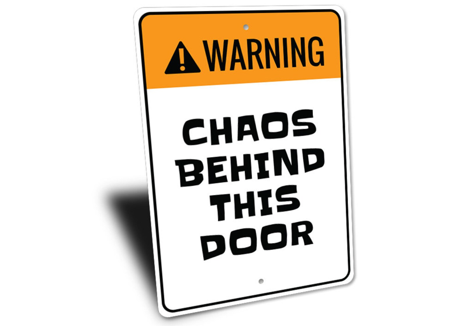 Warning Chaos Sign Chaos Room Here Crazy Kid Decor Mother | Etsy