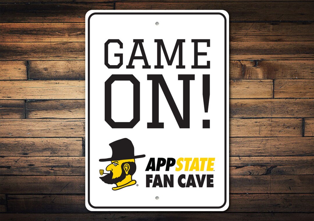 App State Game On, Appalachian State University, Fan Cave Gifts, App ...
