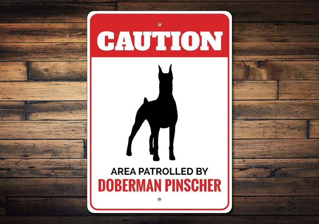 Doberman Pinscher Sign, Doberman Pinscher Decor, Doberman Pinscher Gift ...