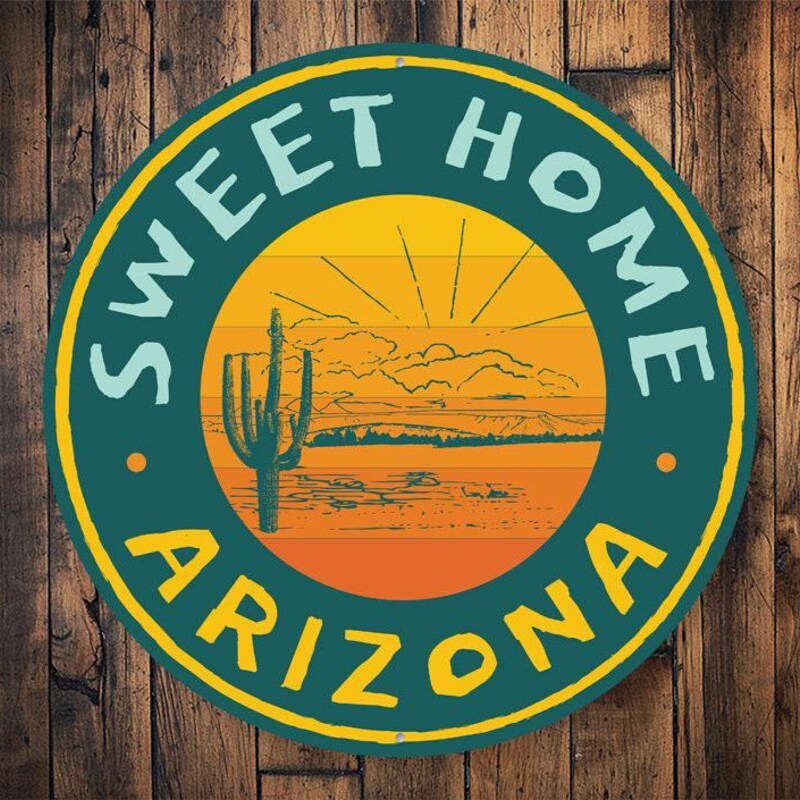 Arizona Metal Sign - Etsy