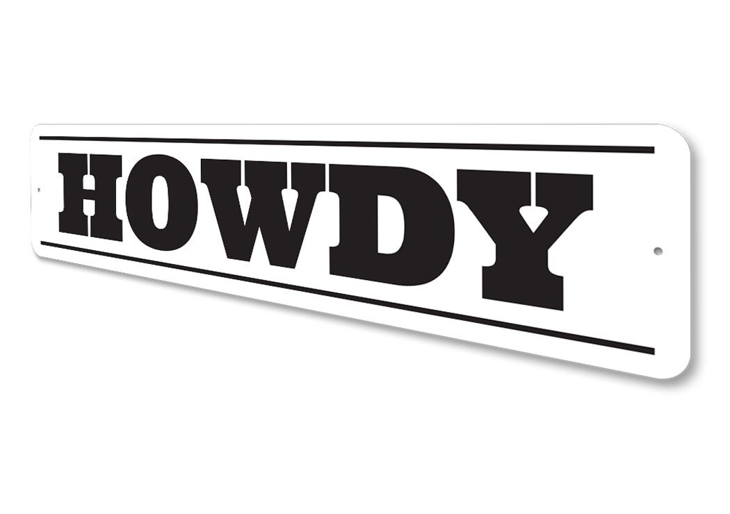 Howdy Sign Welcoming Sign Cowboy Barn Decor Country Barn - Etsy