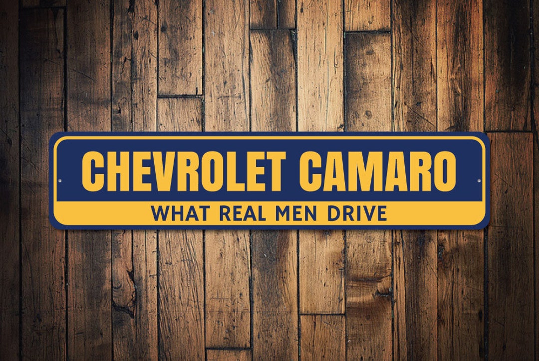 Chevy Decor, Chevy Camaro Sign, Camaro Gift, Chevy Owner Gift, Camaro ...