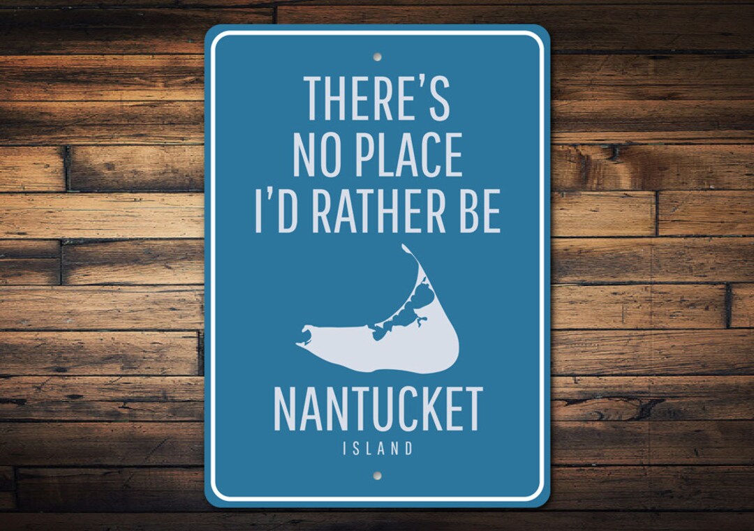 Nantucket Island Sign, Nantucket Lover Decor, Nantucket Decor, Island ...