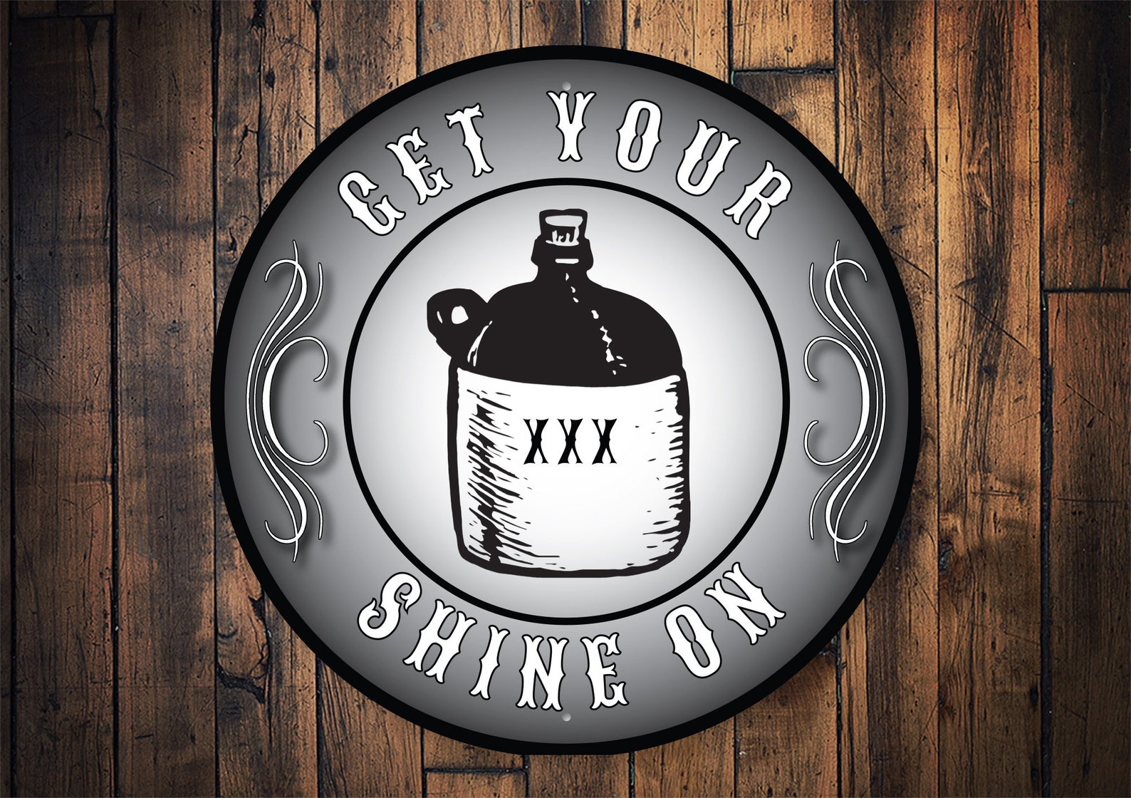 Get Your Shine Sign Cute Moonshine Sign Sign for Moonshine - Etsy