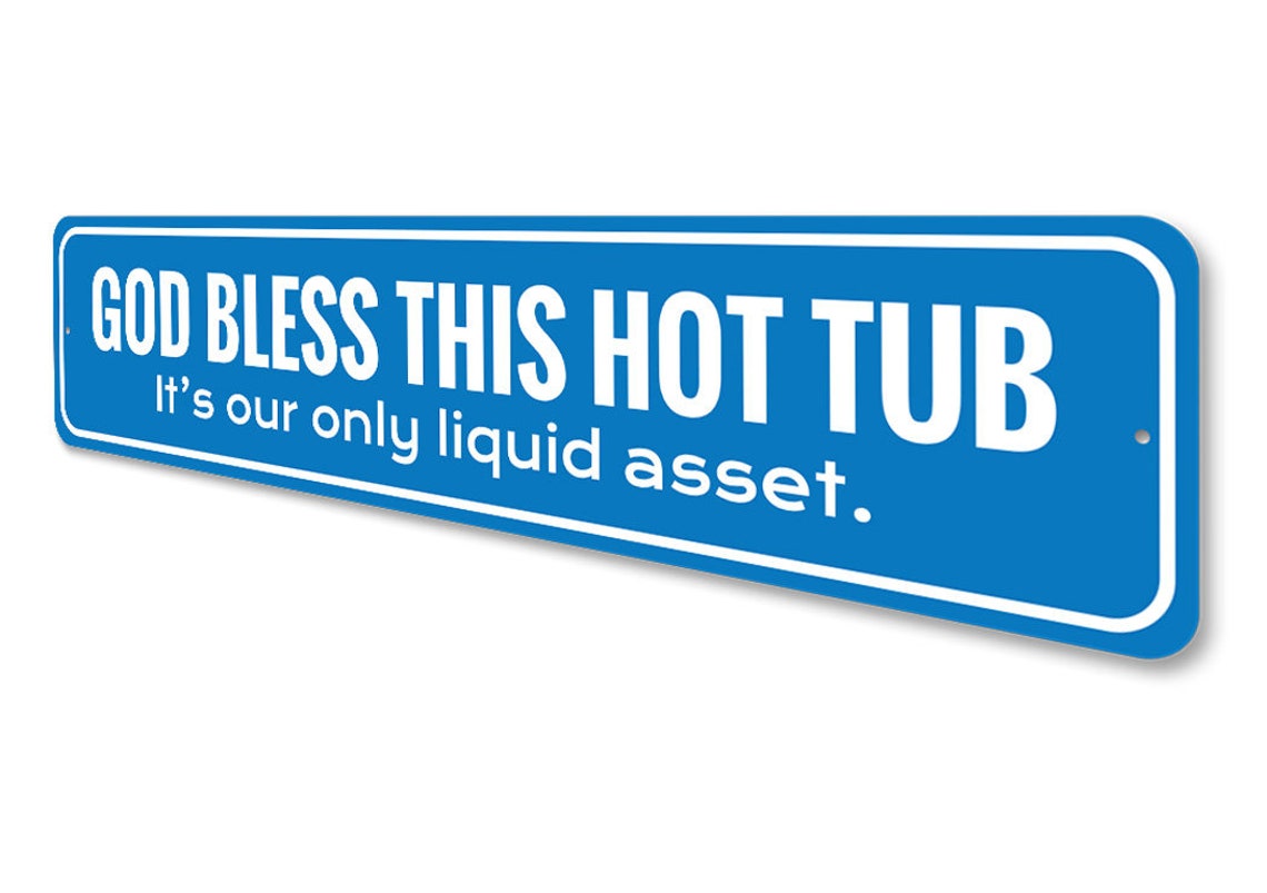 God Bless This Hot Tub Hot Tub Lovers Hot Tub Hot Tub - Etsy