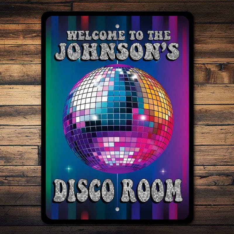 Disco Sign - Etsy