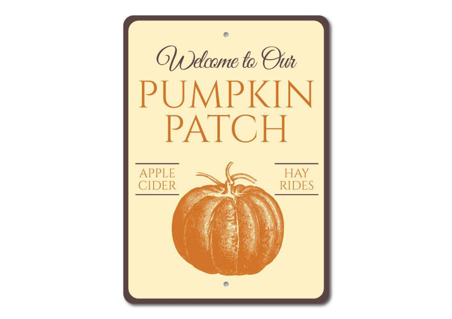 Welcome Pumpkin Sign, Pumpkin Patch Decor, Pumpkin Patch Sign, Pumpkin ...