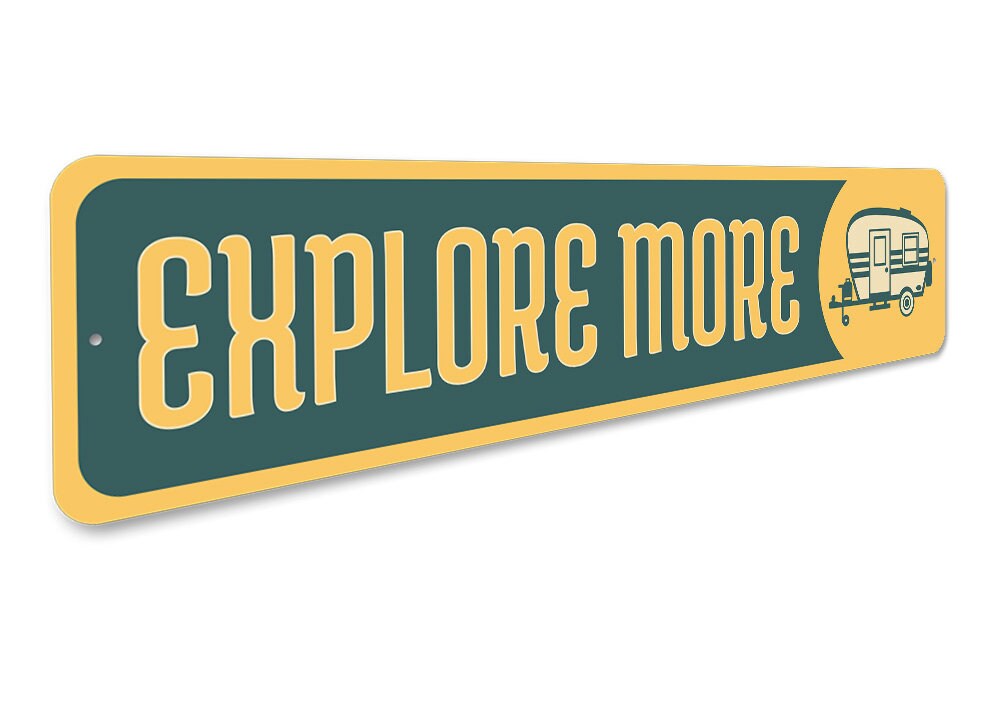 Explore More Sign Exploring Sign Camp Explore Campers Sign | Etsy