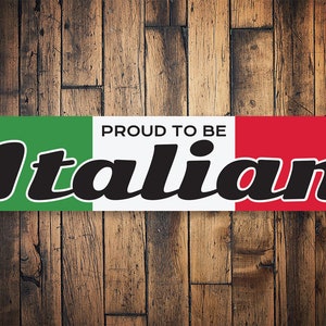 Italian Home Sign Italian Lover Sign Italian Room Decor Sign | Etsy