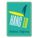 Hang 10 Sign, Hang Ten Sign, Hang Ten Decor, Surfer Gift, Custom ...