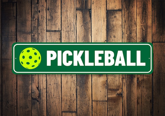 Pickleball Sign Pickleball Gift Pickleball Player Room - Etsy