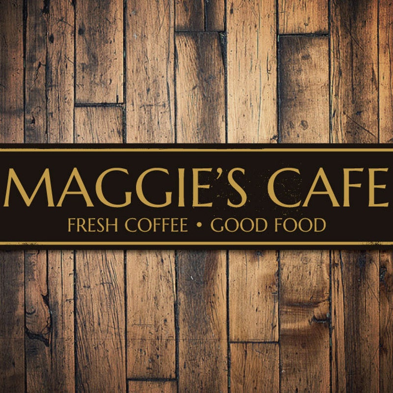 Custom Cafe Sign - Etsy