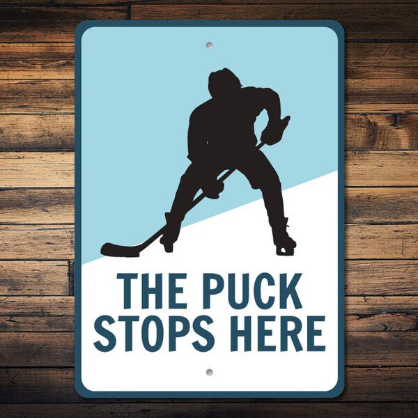 Hockey Locker Room Sign - Etsy