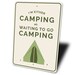Camping Lifestyle Sign, Happy Camp Sign, Camper Life Decor, Camping ...