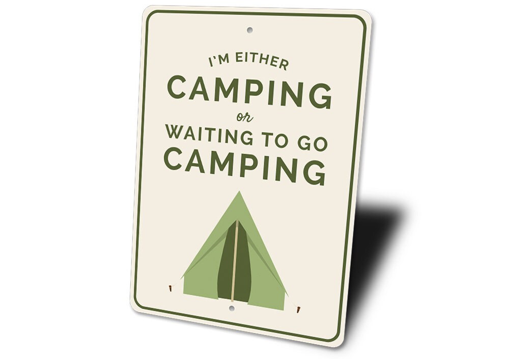 Camping Lifestyle Sign Happy Camp Sign Camper Life Decor - Etsy