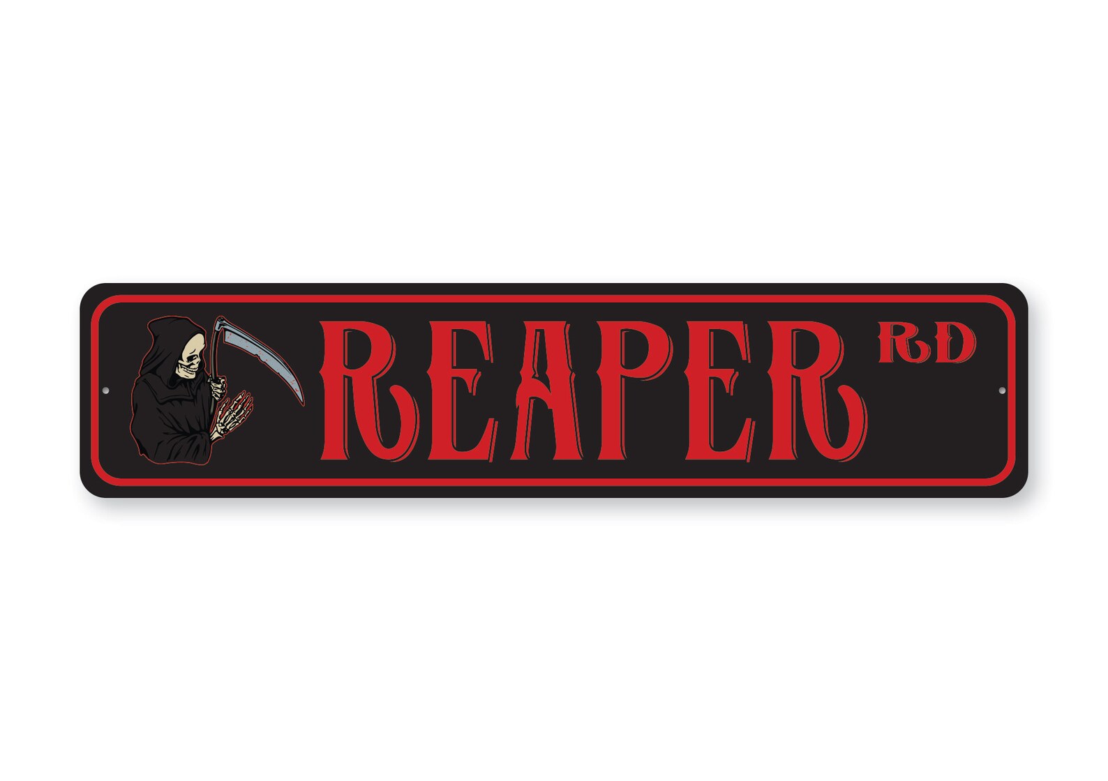 Reaper Road Sign Reaper Decor Grim Reaper Sign Halloween - Etsy UK