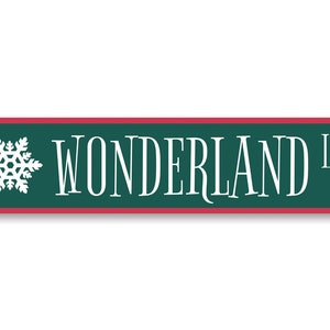 Wonderland Sign, Decor for Winter, Winter Wonderland, Sign for ...