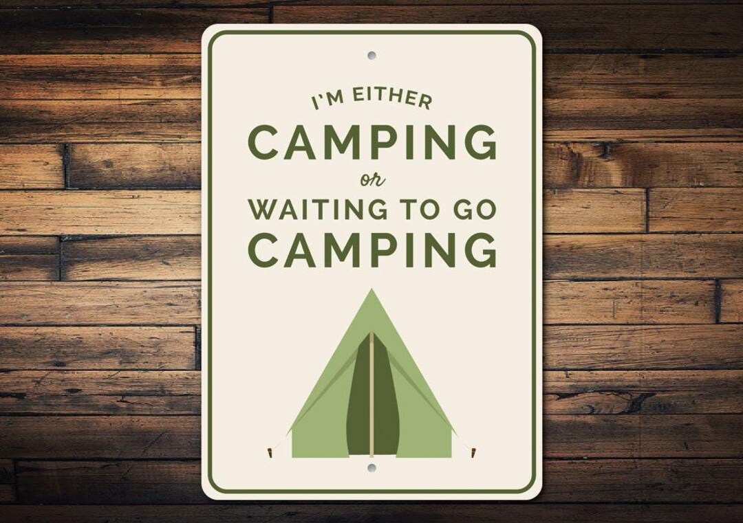 Camping Lifestyle Sign, Happy Camp Sign, Camper Life Decor, Camping ...