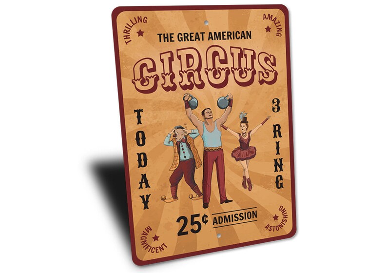 Circus Admission Sign Circus Admission Circus Vintage - Etsy