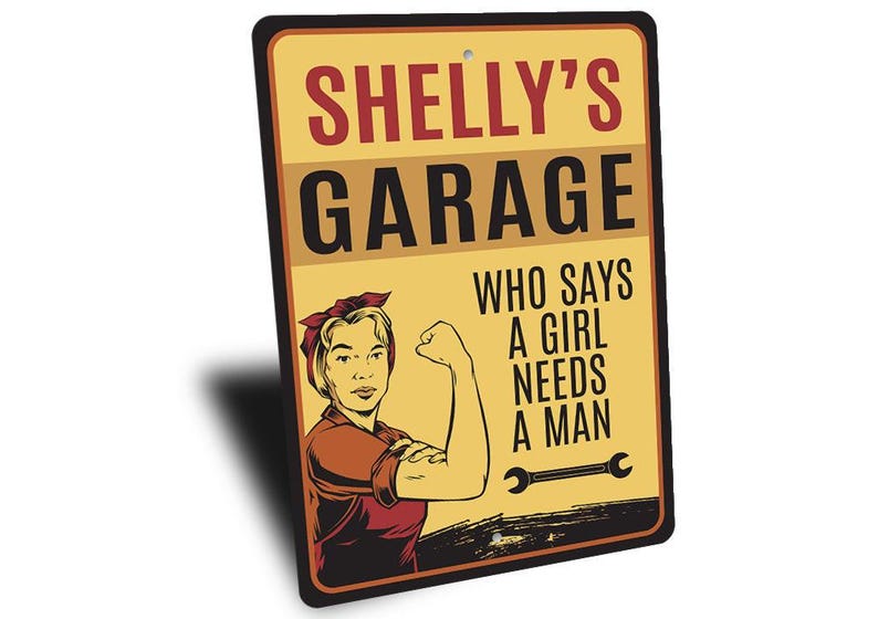 Girls Garage Sign, Custom Girl Garage Gift, Girls Garage, Custom Mom ...