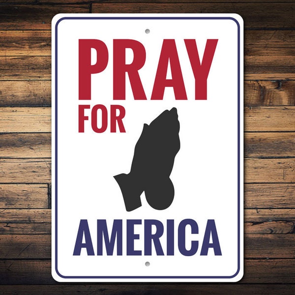 Pray Sign - Etsy