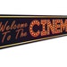 Welcome to Cinema Sign Welcome Movie Fans Movie Theatre - Etsy