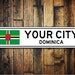 Dominica Flag Sign, Dominica Souvenir, Dominica Gift, Country Souvenir ...