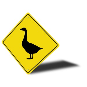 Goose Crossing Sign, Geese Crossing, Geese Crossing Diamond Sign, Geese ...