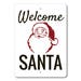 Welcome Santa Sign, Welcome Santa Decor, Santa Lover Gift, Santa ...