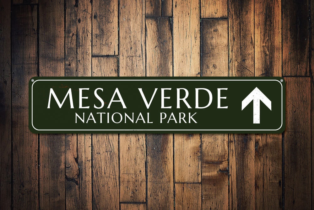 Park Directional Arrow Sign Personalized National Park - Etsy