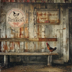 Farm Fresh Eggs Sign, Custom Chicken Sign, Custom Farm Sign, Chicken ...