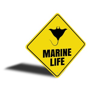 Marine Life Sign, Marine Life Caution, Caution Marine Life, Sea Life ...