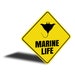 Marine Life Sign, Marine Life Caution, Caution Marine Life, Sea Life ...
