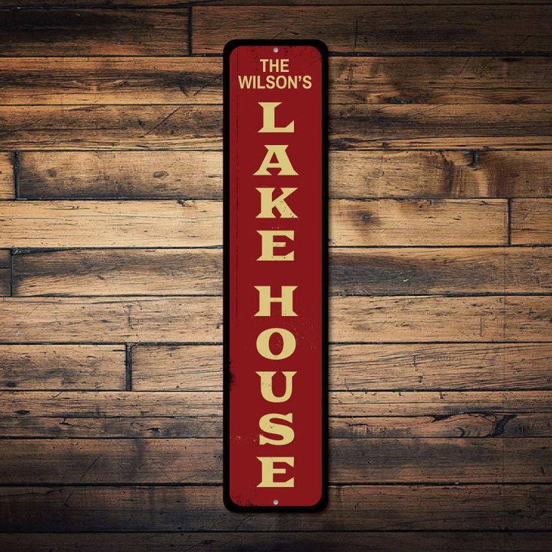 Vertical Sign - Etsy