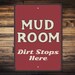 Mud Room Sign, Mud Room Decor, Entryway Sign, Entrance Decor, Funny ...
