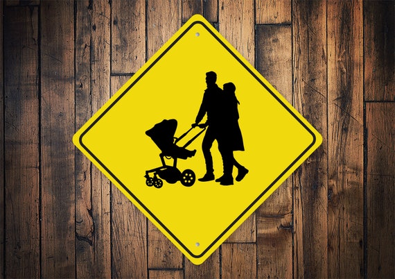 Family Crossing Sign Family Sign Caution Family Sign Family | Etsy