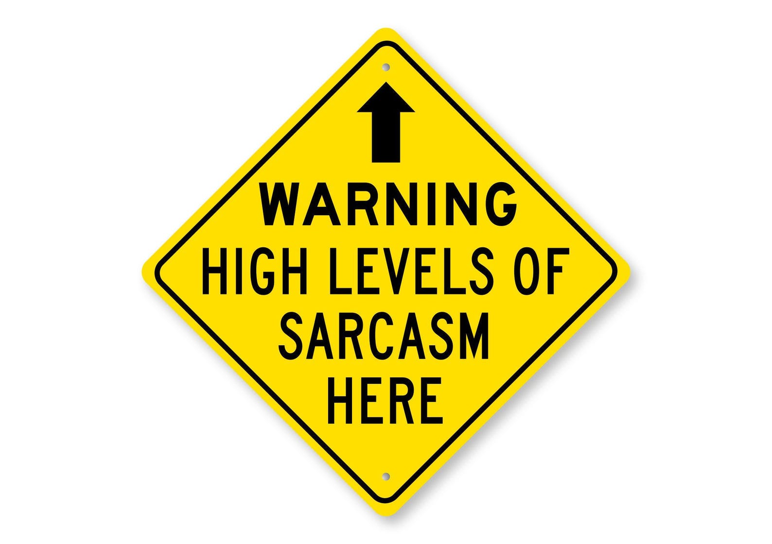 Warning Sarcasm Sign, Funny Sarcasm Sign, Sarcasm Gift, Gift for ...