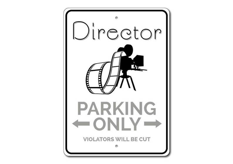 Director Parking Sign Director Gift Film Director Sign - Etsy